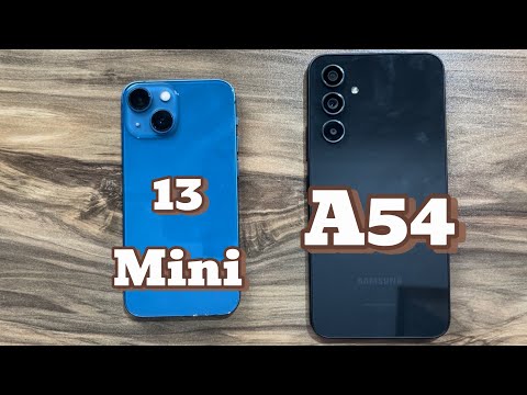 Samsung Galaxy A54 vs iPhone 13 Mini – Tech through Toni