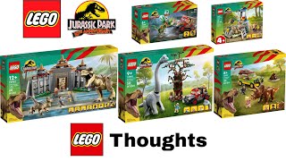 LEGO Jurassic Park 2023 Sets | Thoughts