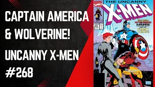 Captain America & Wolverine Team Up! Uncanny X-Men #268, Jim Lee & Chris Claremont, Marvel, 1990
