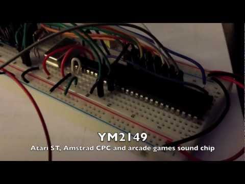 Playing Chiptunes With A YM2149 And Optimizing An Arduino | Hackaday