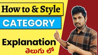 Youtube category||How to and Style caregory