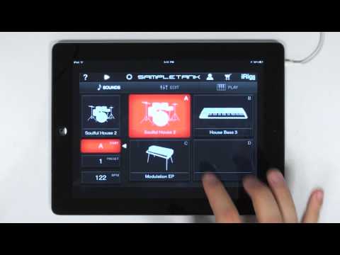 SampleTank For iOS – A 4-Part Multi-Timbral Sound Module (Sneak Preview) – Synthtopia