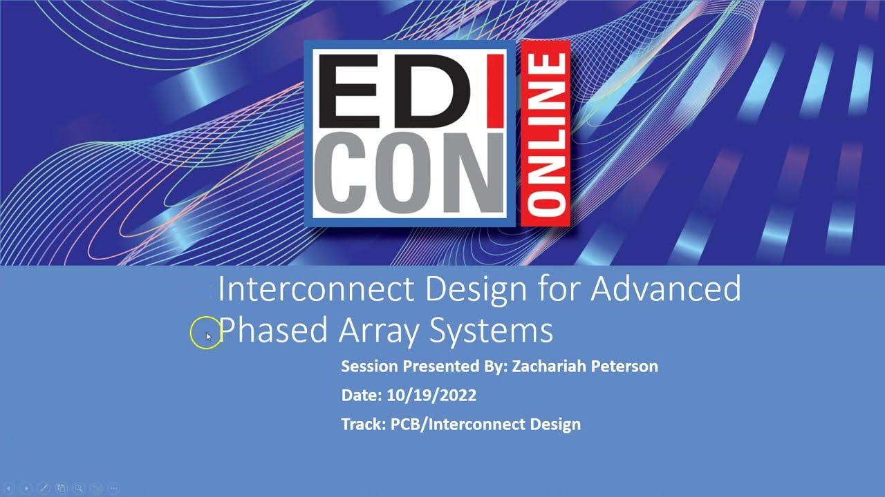 Interconnect Design for Advanced Phased Array Systems | Zachariah Peterson Interconnect Design for Advanced Phased Array Systems | Zachariah Peterson