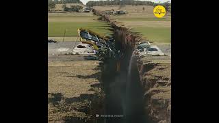 A new ocean is forming in Africa Africa is witnessing the birth of a new ocean 60km crack opened u