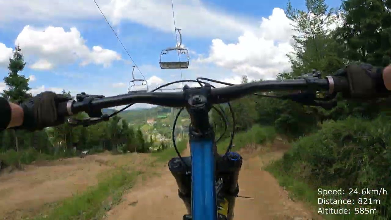 Skolnity Bike Park (Wisła) - for those who can jump - Maja Travels