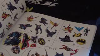 Justice league sticker book