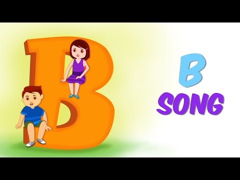 The Letter B Song – Alphabet Songs for kids – Nursery Rhymes by Kids ...