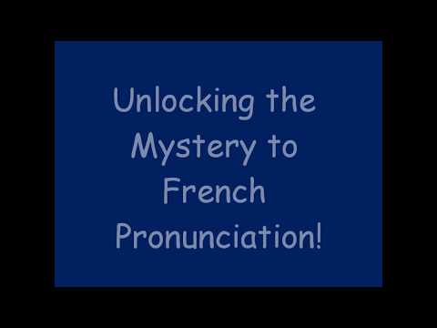 La prononciation française - tips on French pronunciation (Fle A1) - Le ...