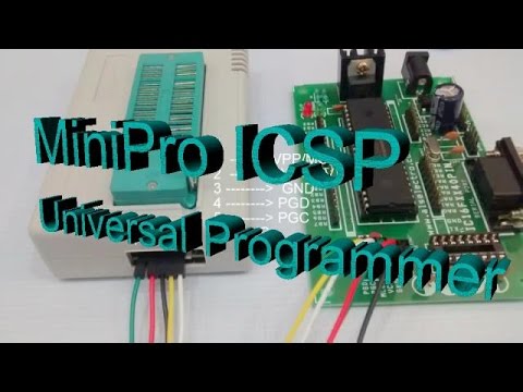 UNIVERSAL PROGRAMMER WITH ICSP MINIPRO 866 A | alselectro