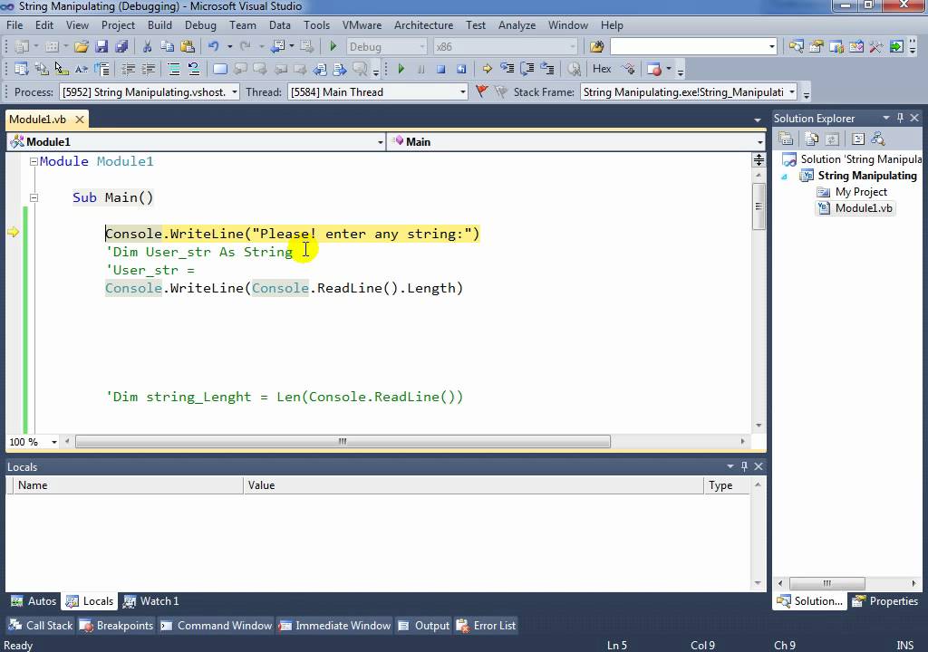 048 Get String Length Vb 2010 Visual Basic 2010 048-get-string-length-vb-2010-visual-basic-2010