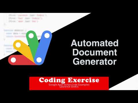 Automated Document Generator DocAutoWizard – Automate Your Document Flow App Script Code ...