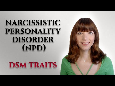 DSM traits of someone with narcissistic personality disorder (NPD)