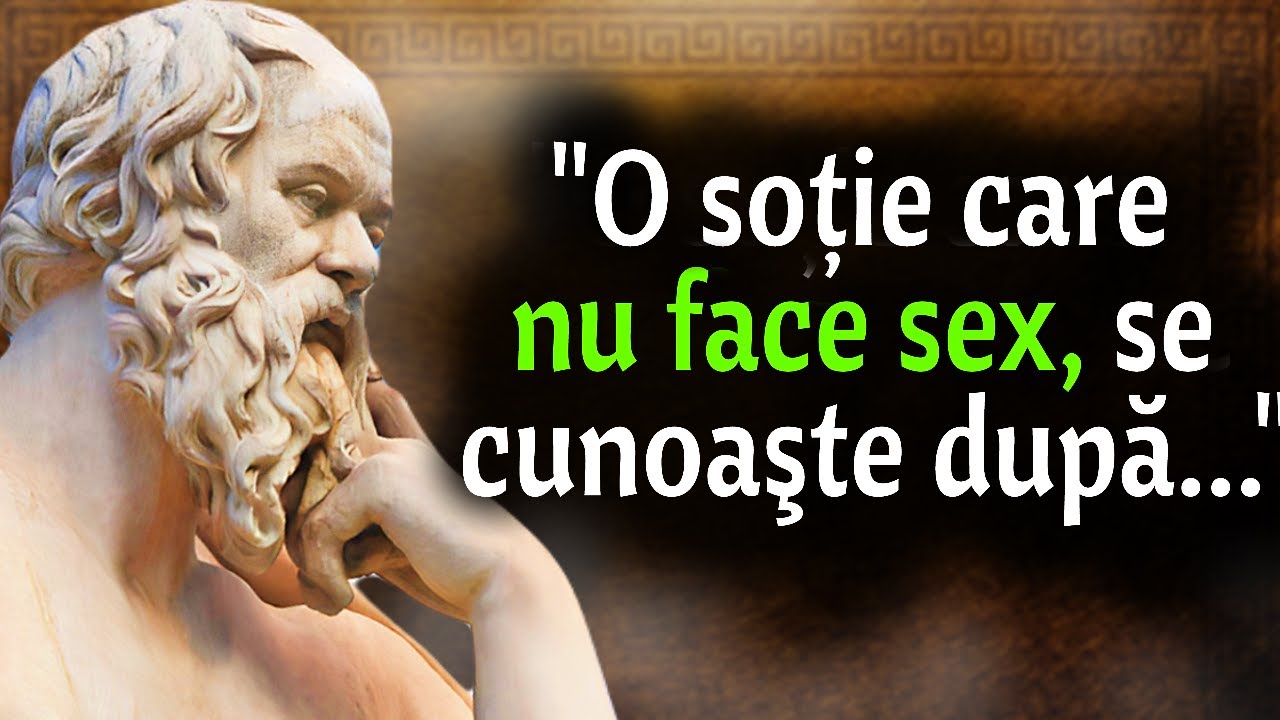 Lecțiile de Viață ale lui SOCRATE pe care Oamenii le cunosc prea târziu ... Lecțiile de Viață ale lui SOCRATE pe care Oamenii le cunosc prea târziu ...