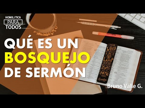 HOMILÉTICA PARA TODOS: CÓMO HACER BOSQUEJOS PARA PREDICAR CON PODER