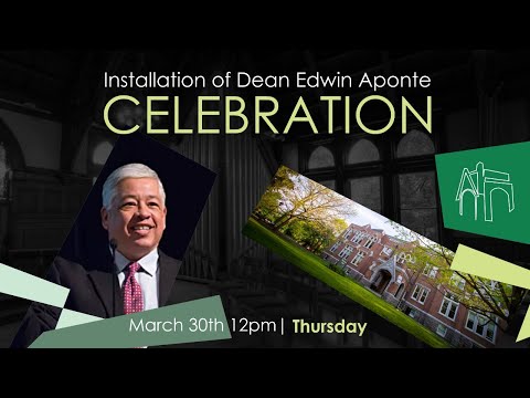 30 March 2023 – Installation of Dean Edwin Aponte – Drew Theo Chapel