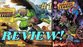 Jurassic League issue #1 REVIEW | A Justice League of DINOSAURS!