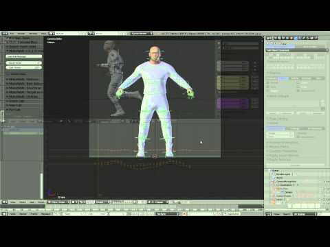 How to fix .bvh files in Blender to easily animate your rigged character. Retarget .bvh to ...
