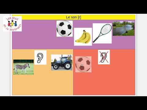 J’entends, je n’entends pas le son [r]Jouer et grandir