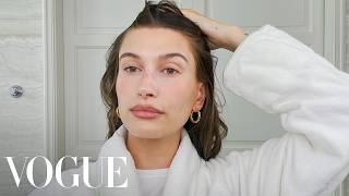 Hailey Bieber’s Quick Everyday Morning Routine | Beauty Secrets | Vogue