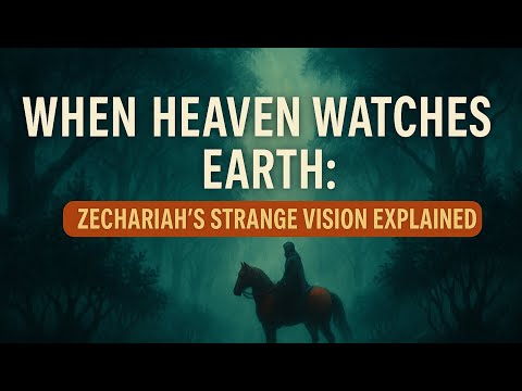 2025-08-03 Sermon – When Heaven Watches Earth: Zechariah’s Strange ...