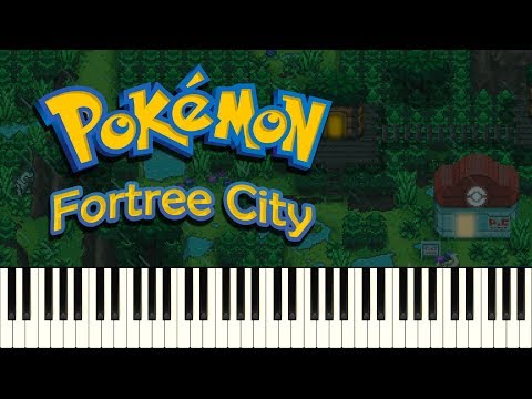 Fortree City (from Pokemon Ruby/Sapphire/Emerald) – Piano Tutorial | Sheet Music Boss