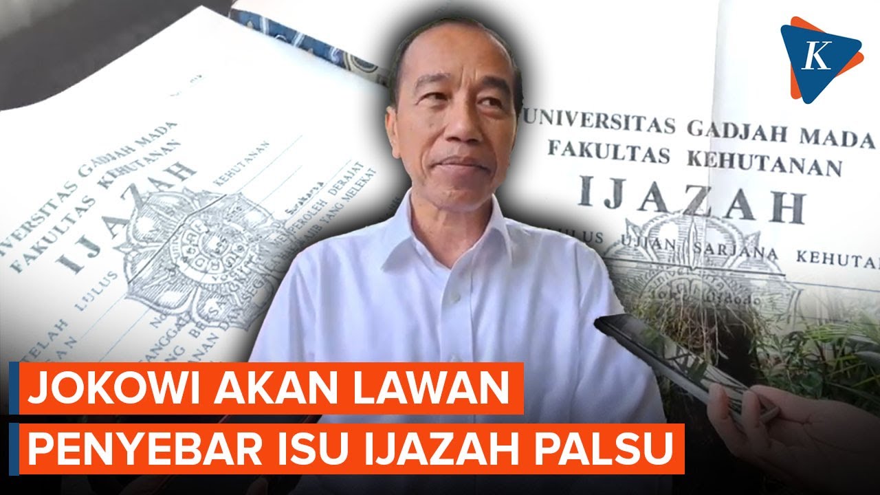 Langkah Hukum Joko Widodo Terkait Tuduhan Ijazah Palsu: Identitas Pihak yang Akan Dilaporkan ...