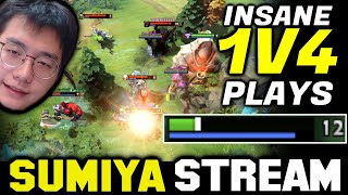 INSANE 1 v 4 Escape | Sumiya Invoker Stream Moment #1659