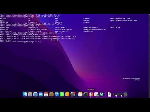 Getting Started with Apache Zeppelin: How To Download and Install Apache Zeppelin on MacOS: Part ...
