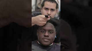 I thought he wanted a haircut...