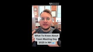What To Know About 2025 Town Meeting Day in NH
