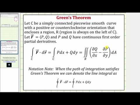 Evaluate a Line Integral of F*dr Around a Circle with Green’s Theorem | Math Help from ...