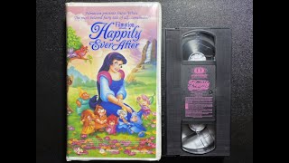 1989 Happily Ever After (1993 Worldvision VHS)