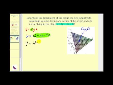 Applications of Extrema of Functions of Two Variables III | Math Help from Arithmetic through ...
