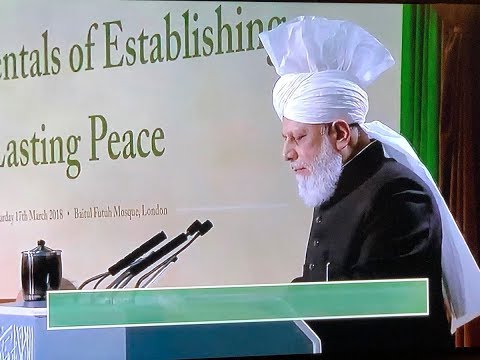 Fundamentals of Establishing Lasting Peace | Ahmadiyya Muslim Jamaat Malta