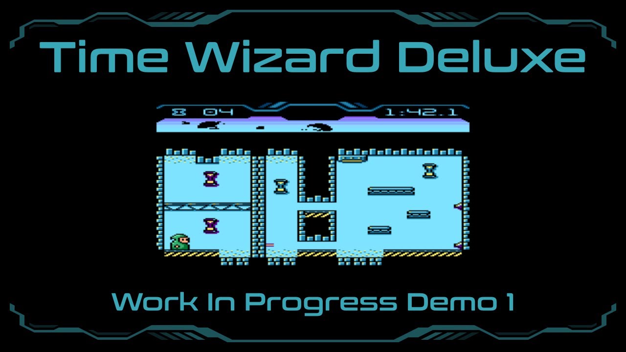 First images of “Time Wizard Deluxe” for Atari 8-bits – Vintage is the New Old