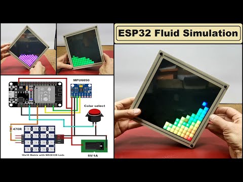Low-Resolution Fluid Simulation On An ESP32 | 3d print ......errori ed esperienze,