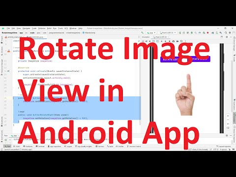 How to rotate the picture in ImageView of your Android app? – programmerworld