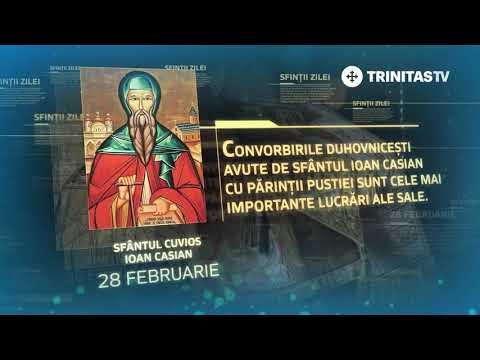 28 februarie – Sfântul Cuvios Ioan Casian [ TRINITAS TV ] | ♱ Oastea Creștin-Ortodoxă