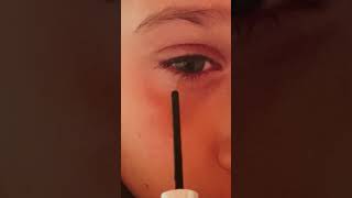 Week 1 of using the elf lash and brow enhancing serum on my lashes