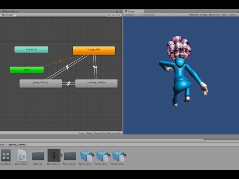 Mechanim & Mixamo in Unity 5 The Basic Basics – rigging and animating in Unity – pIXELsHAM
