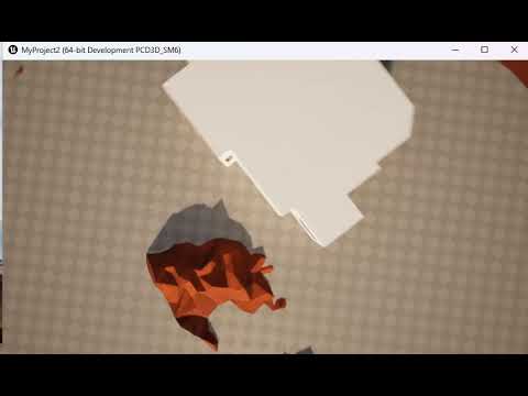 Gunstopperdrone game demo using Infinigen model I decimated to be 1/10 the size in Unreal Engine ...