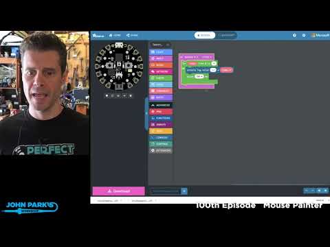 MakeCode Minute: Console Graphing @adafruit @johnedgarpark #adafruit @MSMakeCode #makecode: A ...