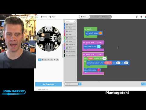MakeCode Minute: Maker Gemma M0 @adafruit @johnedgarpark #adafruit ...