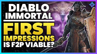 Diablo Immortal First Impressions: Can You Enjoy The Game as a Free Player or Not?