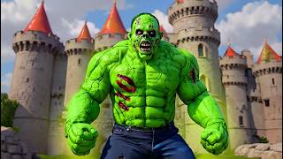 Zombie Hulk Hide and Seek - Haunted Castle!