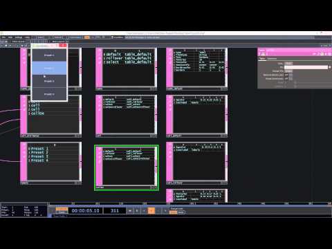 THP 494 & 598 | The Table COMP | TouchDesigner – Matthew Ragan