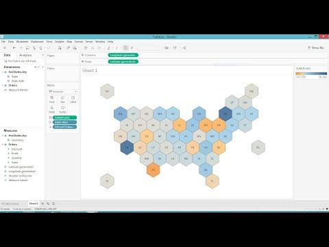Create a Hex Map in Tableau the Easy Way | Smoak Signals | Data Analytics Blog