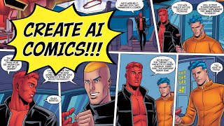 How to Create AI Comic Books with Consistent Characters (that actually look good)
