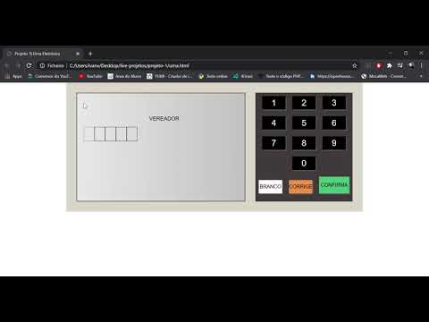 GitHub - Ivan-Vidal/URNA-VIRTUAL: Urna Eletrônica Virtual