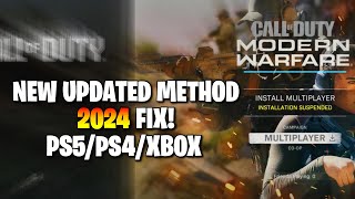 How to FIX Installation Suspended in COD Modern Warfare Multiplayer 2025 (PS4, PS5, Xbox)